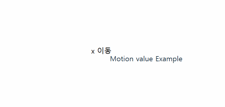 Framer-Motion : Motion Value
