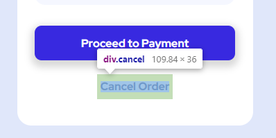 HTML CSS Toy Project : Order Summary