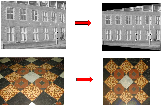 Projective Geometry - 2D: Homography
