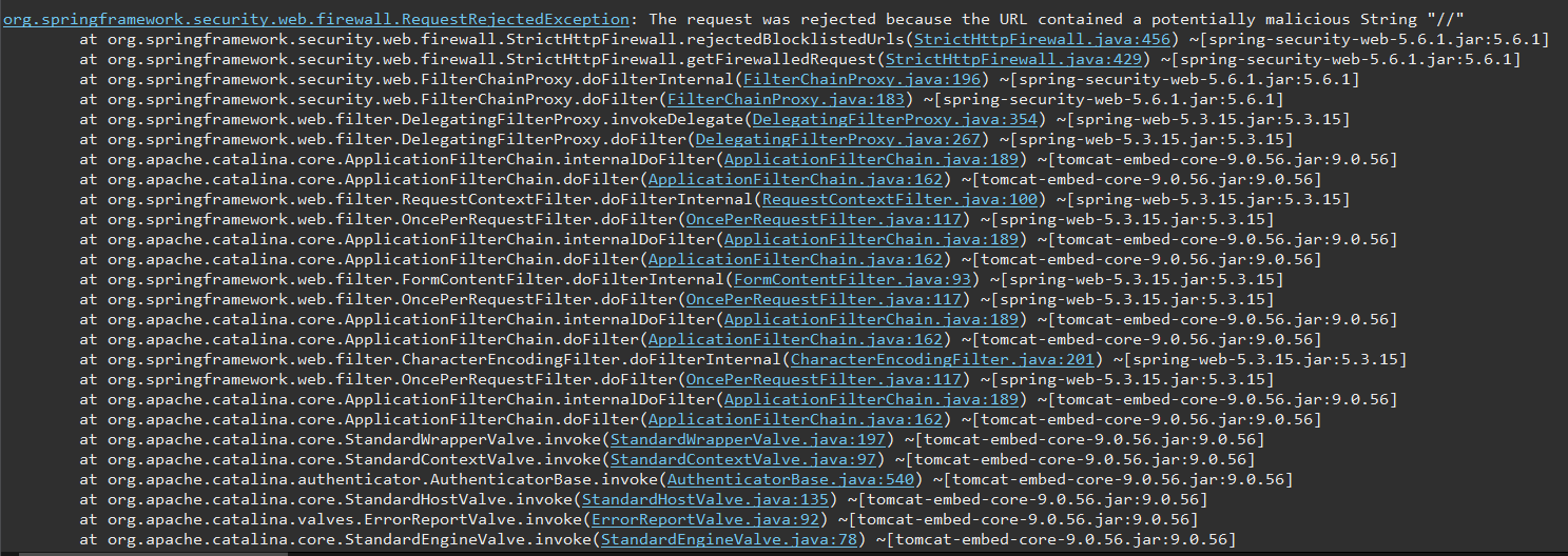 [SpringSecurity] 더블 슬래쉬 허용