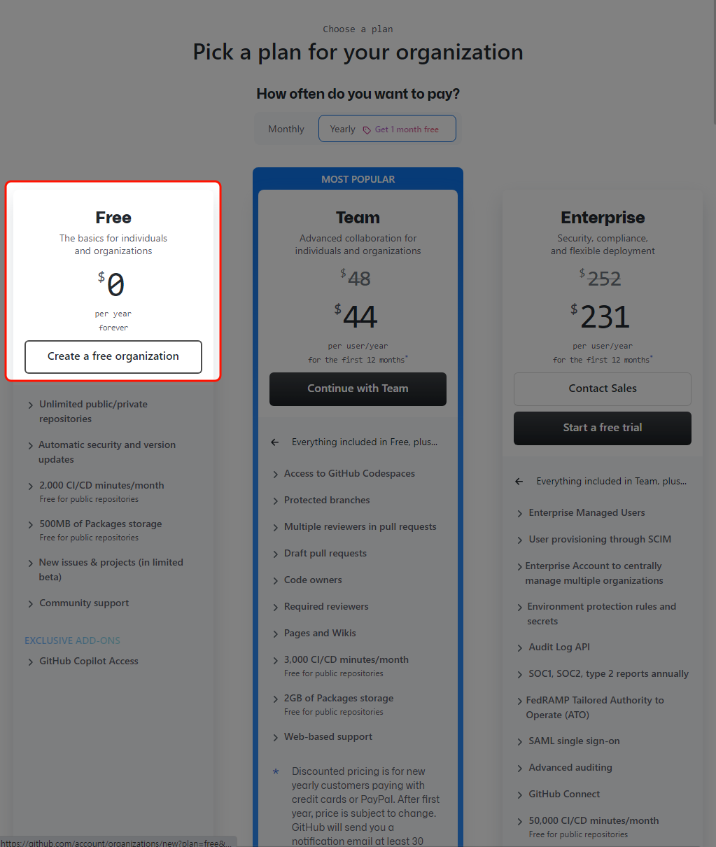 [Github] Organization 생성하기