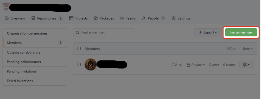 [Github] Organization 생성하기