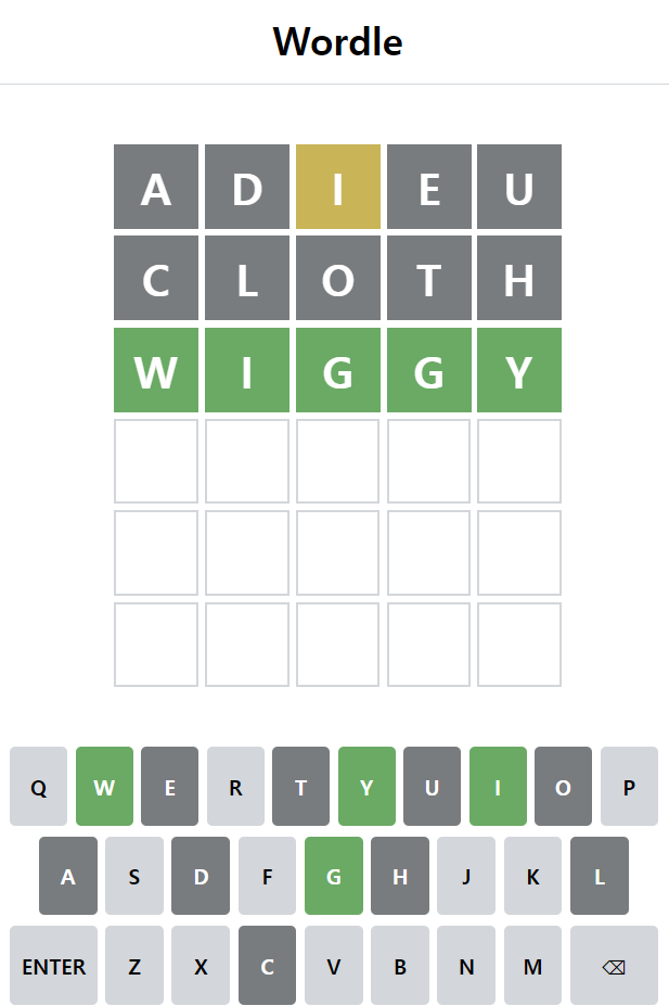 Wordle Clone Project 14일차