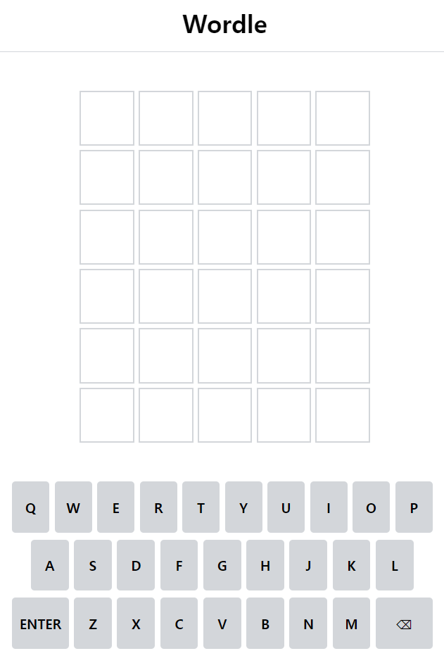 Wordle Clone Project 7일차