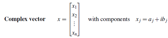 [선형대수] Complex and Unitary Matrices