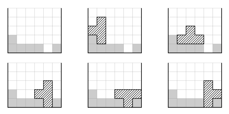 [백준 / Java] 3019. 테트리스