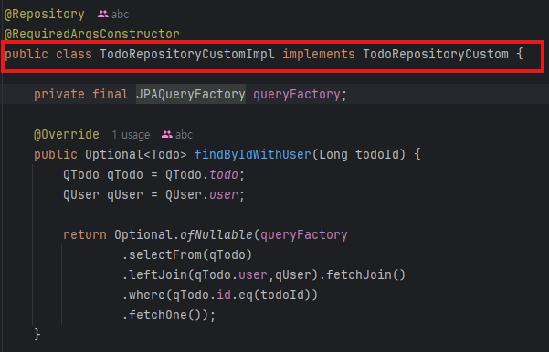 [과제 과정] QueryDsl (group by, subquery, 성능) 사용 방법