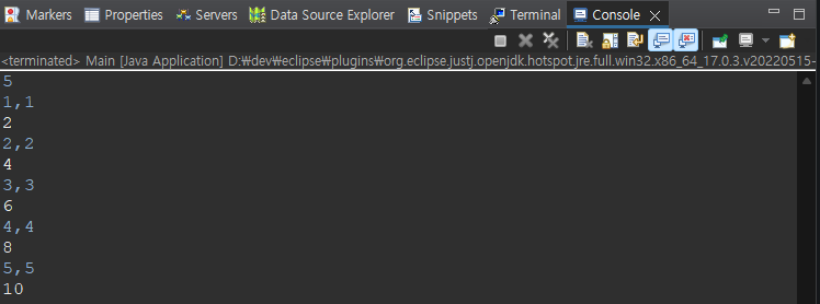(JAVA)백준 알고리즘 No.10953