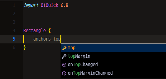vscode에서 qml intellisense 적용