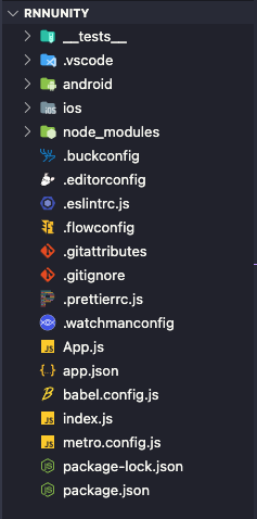 react-native 에서 unity 임베딩하기