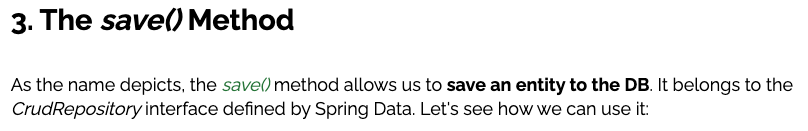 JPA - save() 와 saveAndFlush() 의 차이