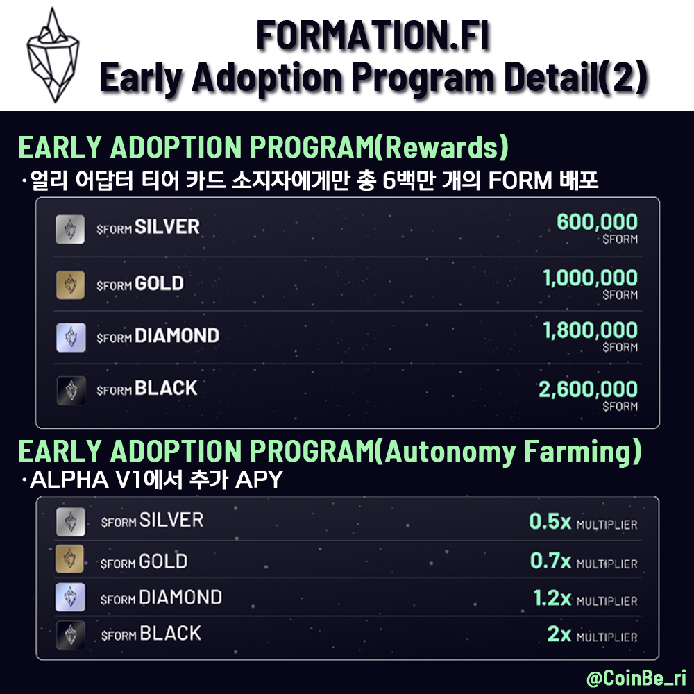 Formation Fi (EARLY ADOPTION PROGRAM) Detail