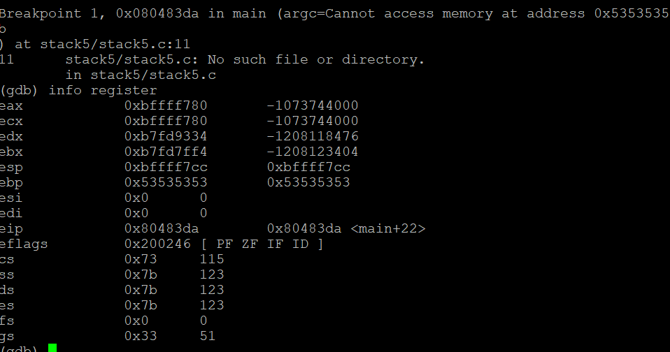 protostar - stack5 Writeup