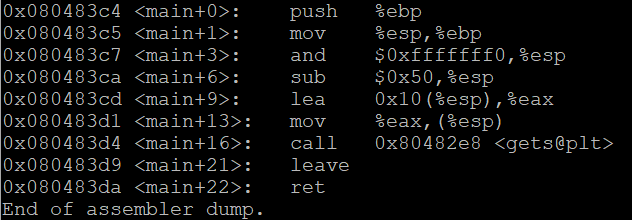 protostar - stack5 Writeup
