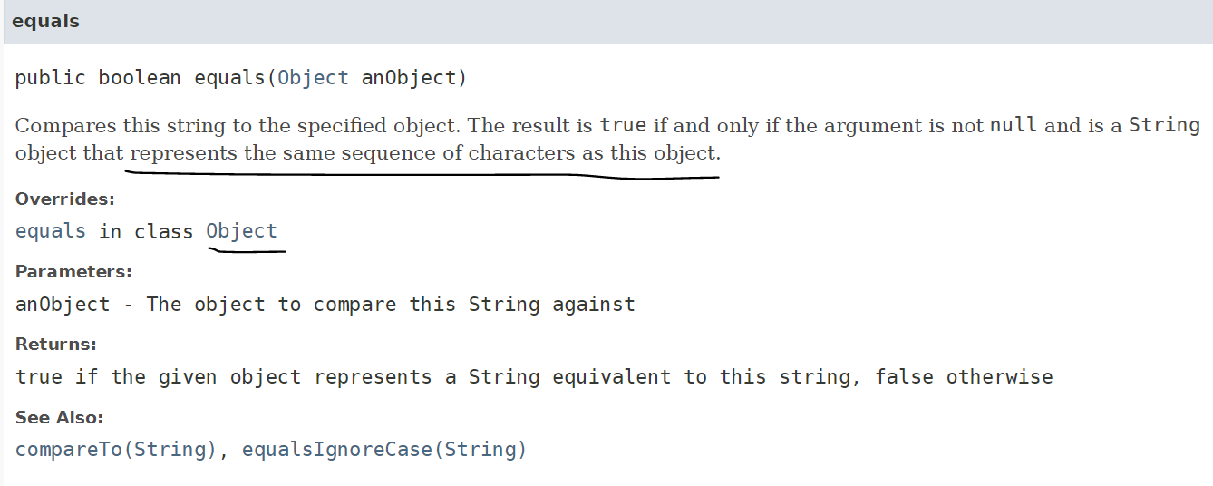 Java String
