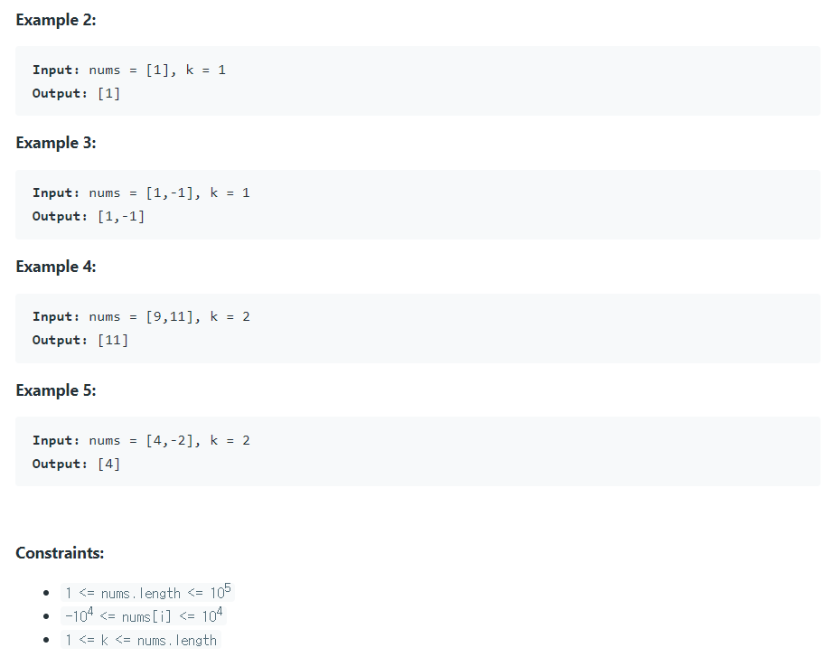 75. Sliding Window Maximum