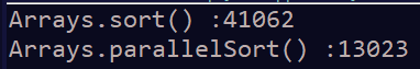 Java) 배열 정렬(순차, 병렬) 시간 비교