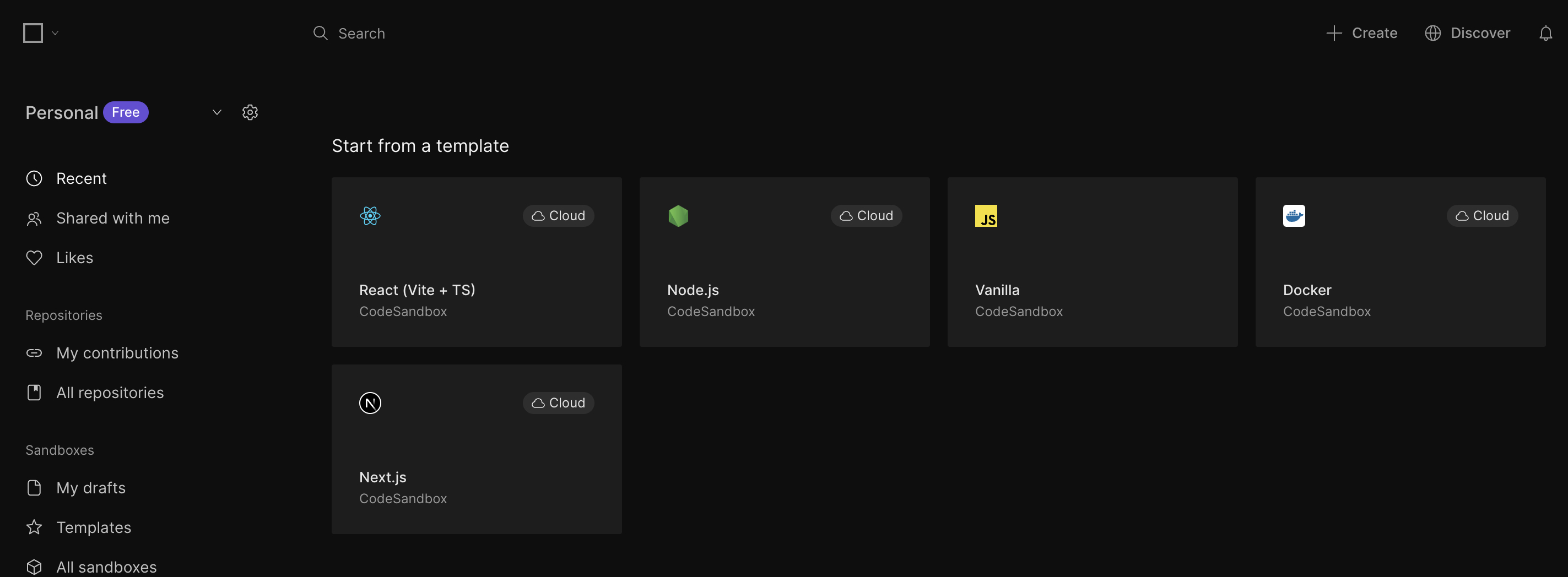 Codesandbox로 JavaScript 환경 구축하기