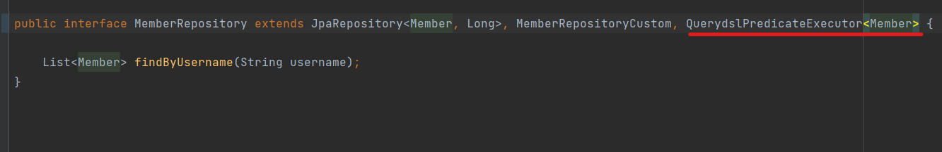 Querydsl - 스프링 데이터 JPA가 제공하는 Querydsl 기능
