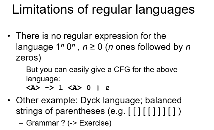 ch4) Regular expression & Automata