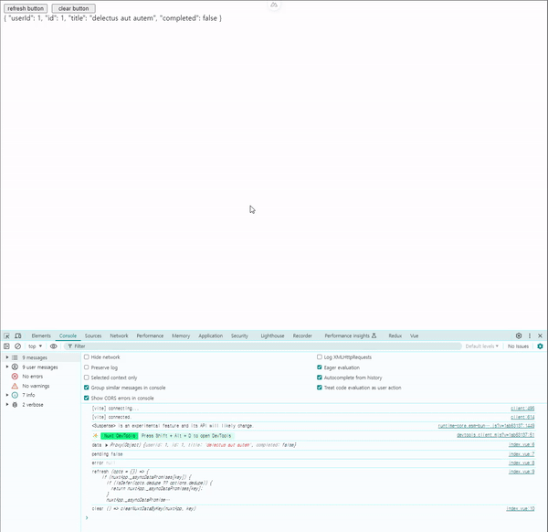 Data fetching in Nuxt3 ($fetch, useFetch, useAsyncData) Data fetching in Nuxt3 ($fetch, useFetch, useAsyncData)