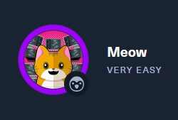 [HTB] Meow