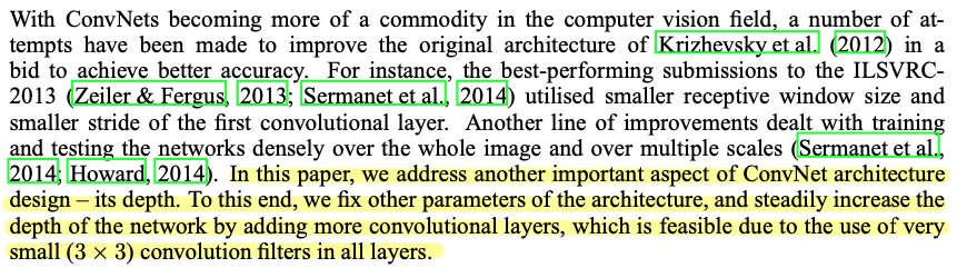 VERY DEEP CONVOLUTIONAL NETWORKS FOR LARGE-SCALE IMAGE RECOGNITION