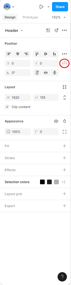 Figma Constraints(컨스트레인트) 정리