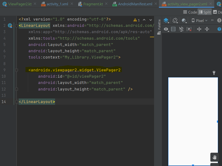[안드로이드]ViewPager2/ViewPager2와TabLayout연결