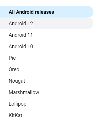 [안드로이드]안드로이드 버전/API레벨/SDK/호환성