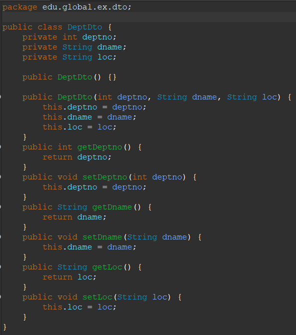 [23.07.27 JSP/Servlet] DTO,DAO