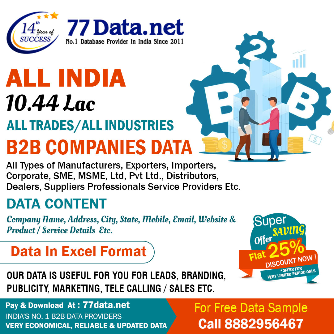 Download the B2B Companies Database in Excel Format