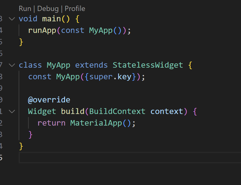 ⚡플러터-기본 위젯 넣는법/ 기본 앱 레이아웃 만드는 법(Scaffold)