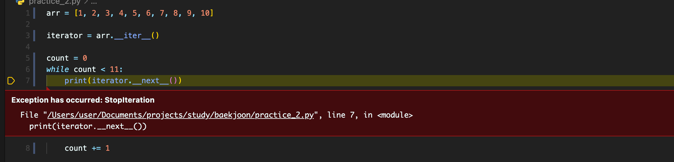[TIL] # 17 iterator, generator