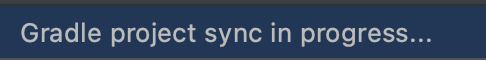 Android Studio : Gradle project sync in progress 안넘어갈때