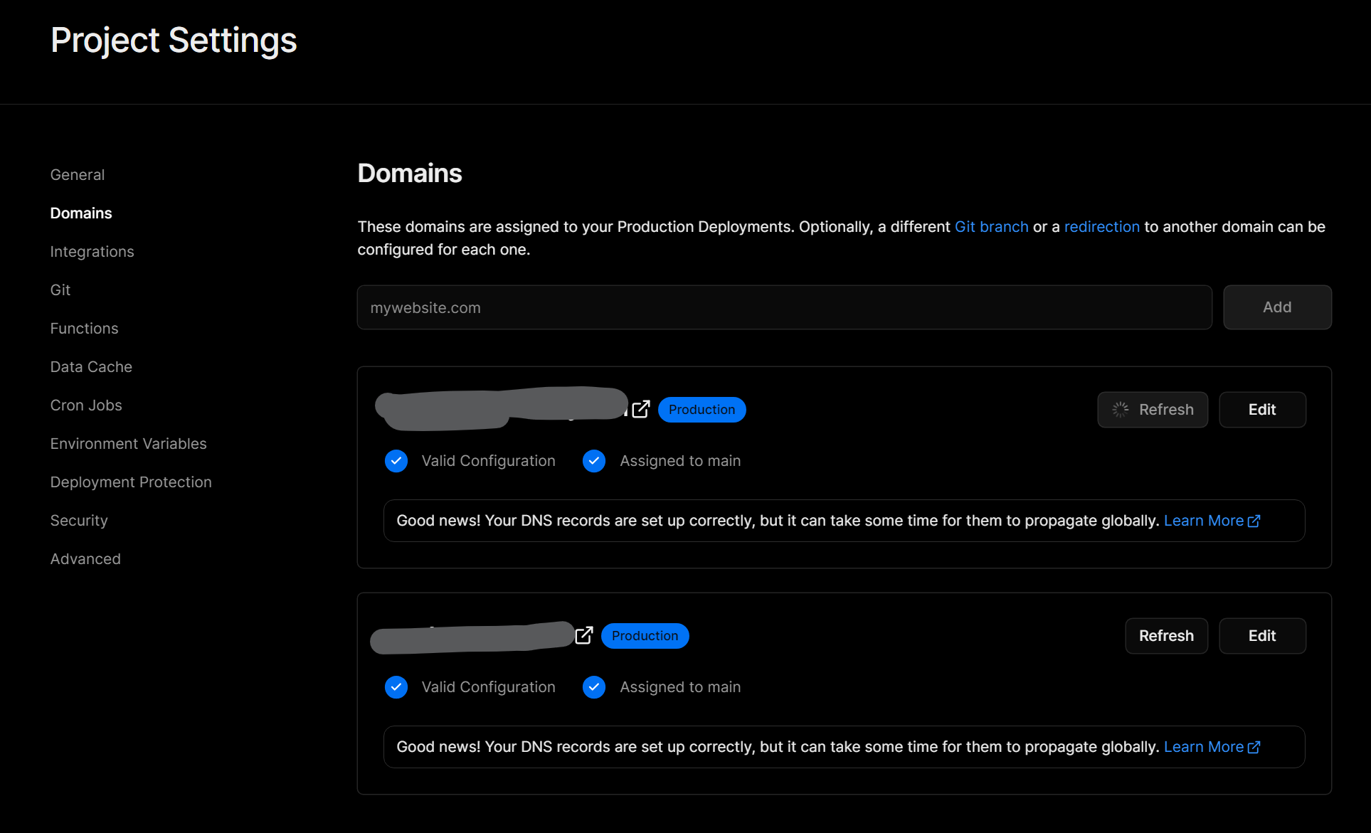 [Vercel] 커스텀 도메인(Custom Domain), AWS Route 53