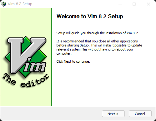 [windows vim] windows에서의 vim 설치