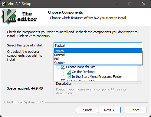 [windows vim] windows에서의 vim 설치