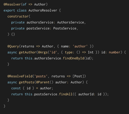 nestjs Graphql Resolver - promise 리턴