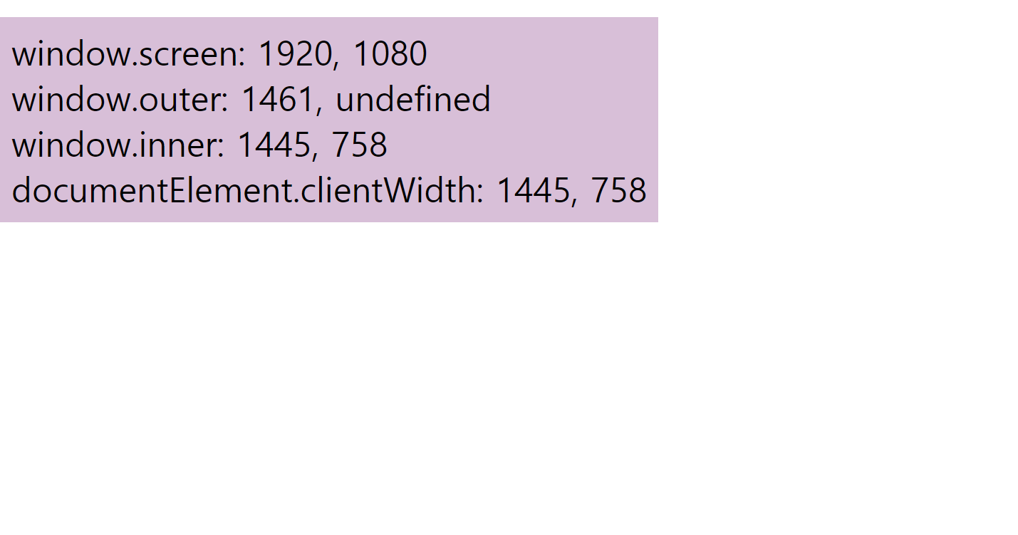 Q1 Window size