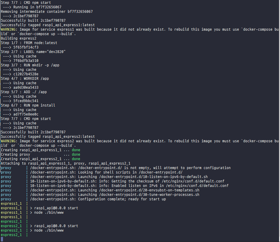 [프로젝트] raspi_api | nginx와 docker-compose