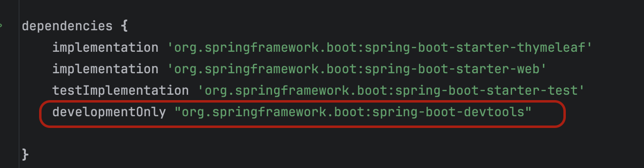 [Intellij] spring server Restart & Live load
