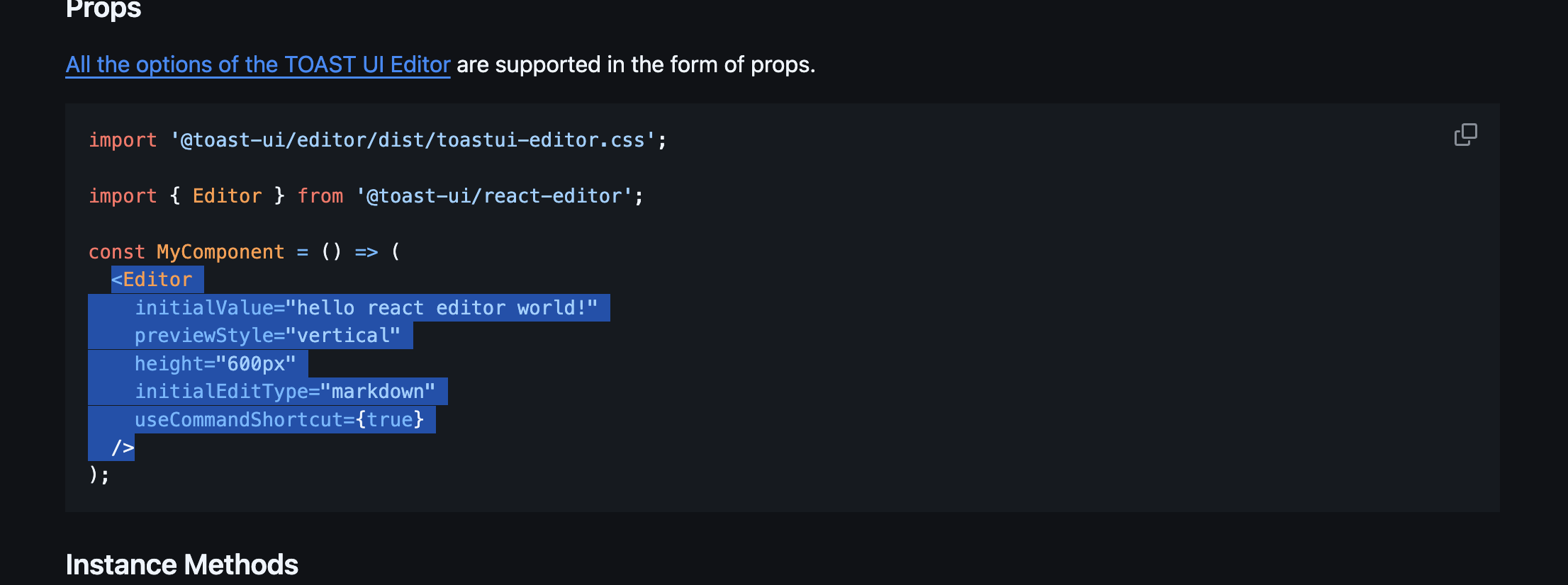 React TOAST UI Editor 적용 방법!