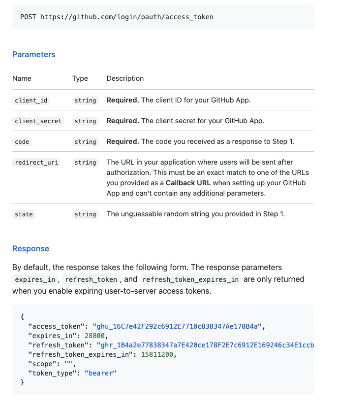 OAuth authentication 구현하기(github 로그인)