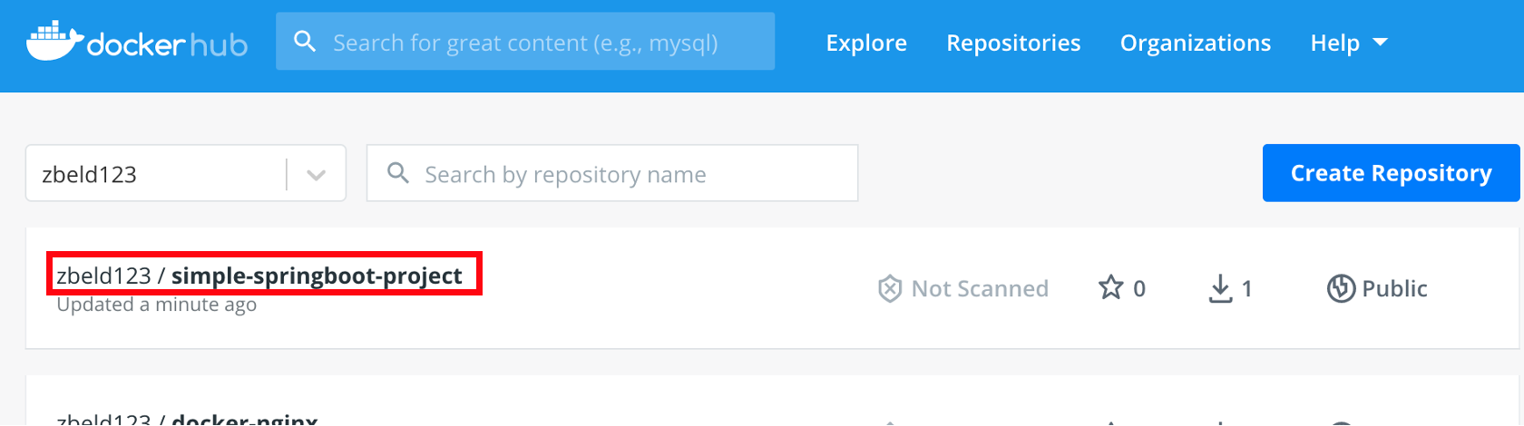 [Springboot + Docker] spring boot 프로젝트 도커 이미지로 빌드