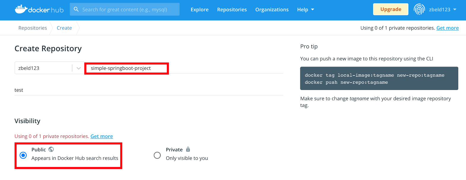 [springboot Docker] Spring Boot 프로젝트 도커 이미지로 빌드