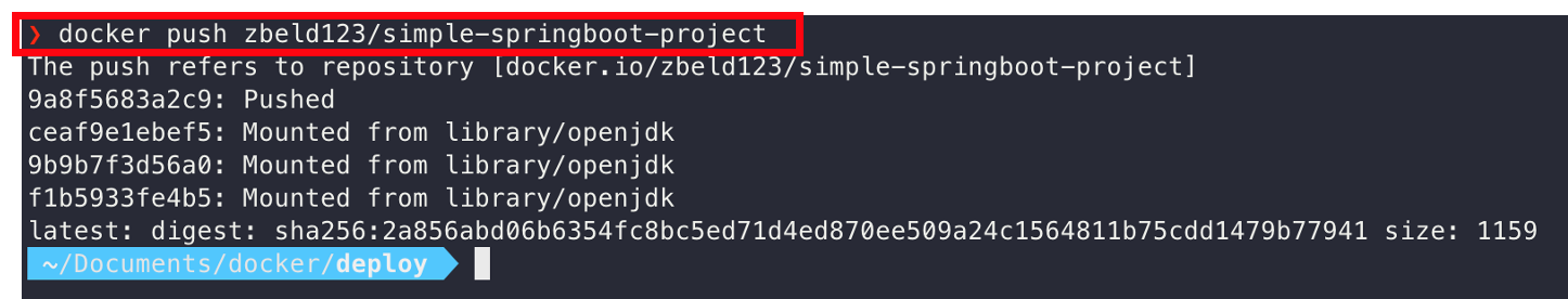 [Springboot + Docker] spring boot 프로젝트 도커 이미지로 빌드