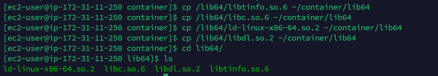 리눅스 컨테이너