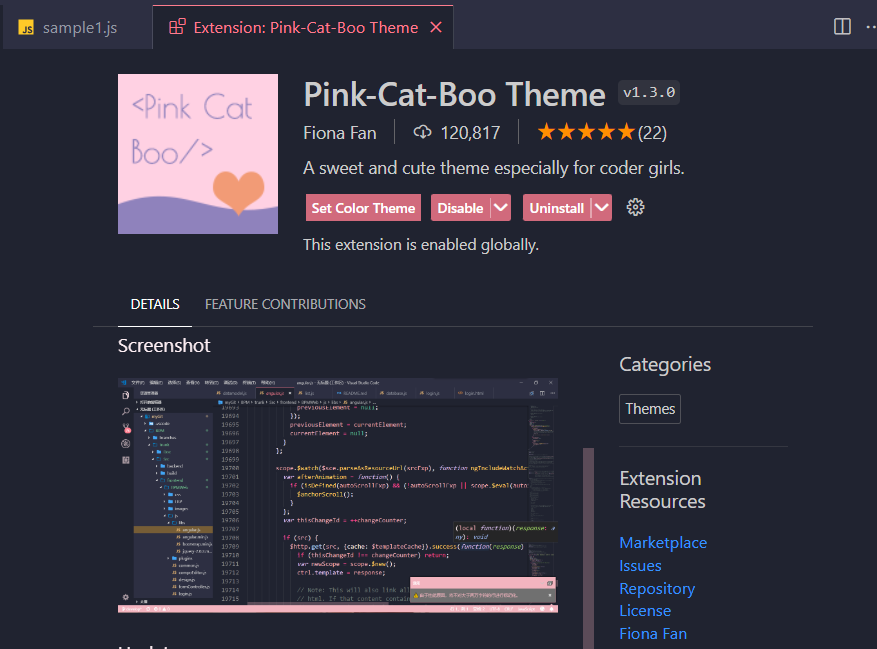 봄맞이 VScode 테마 추천