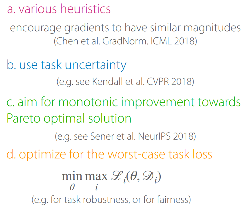 cs330 - lecture2 multi task learning